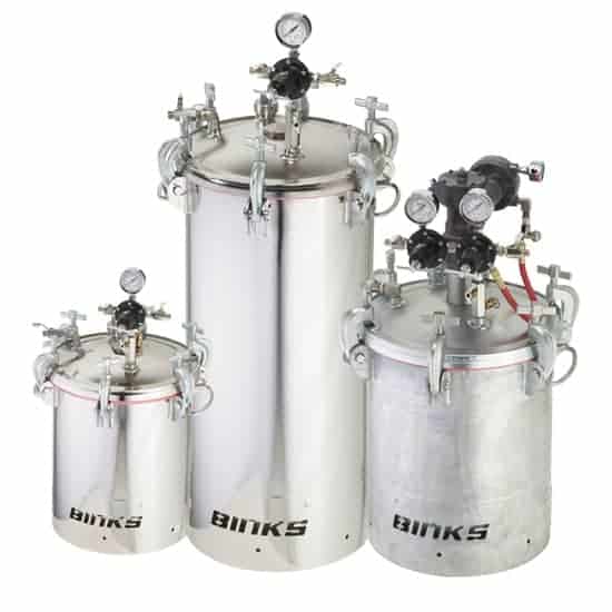 Binks Pressure Tanks - ADDEV Materials Aerospace & Defense Ltd ADDEV ...